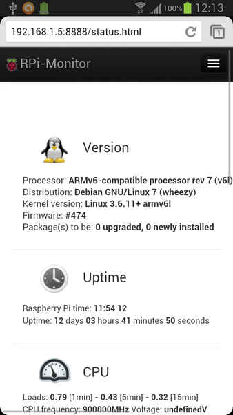 Monitoring Software » Raspberry Pi Geek
