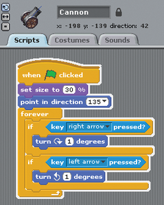 Scratch Programming: Simple Shooter Game - Page: 1.2 - Seite 2 » Raspberry Pi Geek