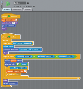 Scratch Programming: Simple Shooter Game - Page: 1.2 - Seite 2 » Raspberry Pi Geek